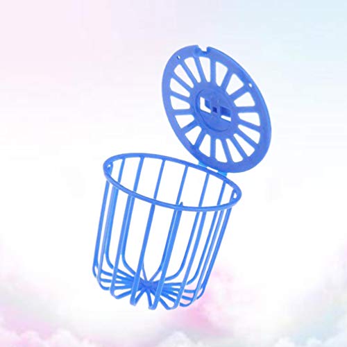 POPETPOP 2Pack Bird Parrot Feeder Cage Fruit Vegetable Holder Cage Hanging Basket Container Foraging Toys Bird Food Holder Bird Cage Accessories
