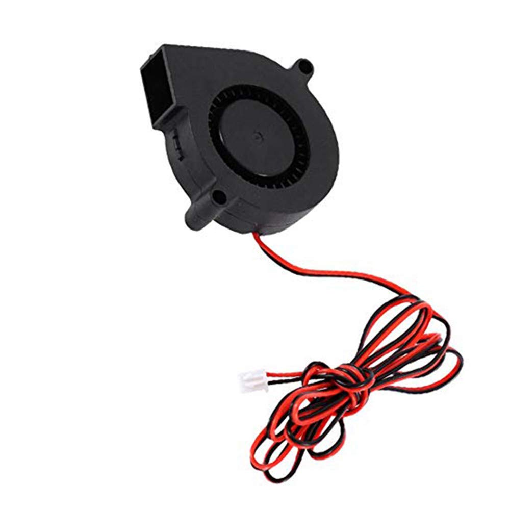 ACEIRMC 2pcs 5015 3D Printer DC Brushless Blower Cooling Fan for RepRap i3 CR-10 and Other Small Appliances Series Repair Replacement (24V)