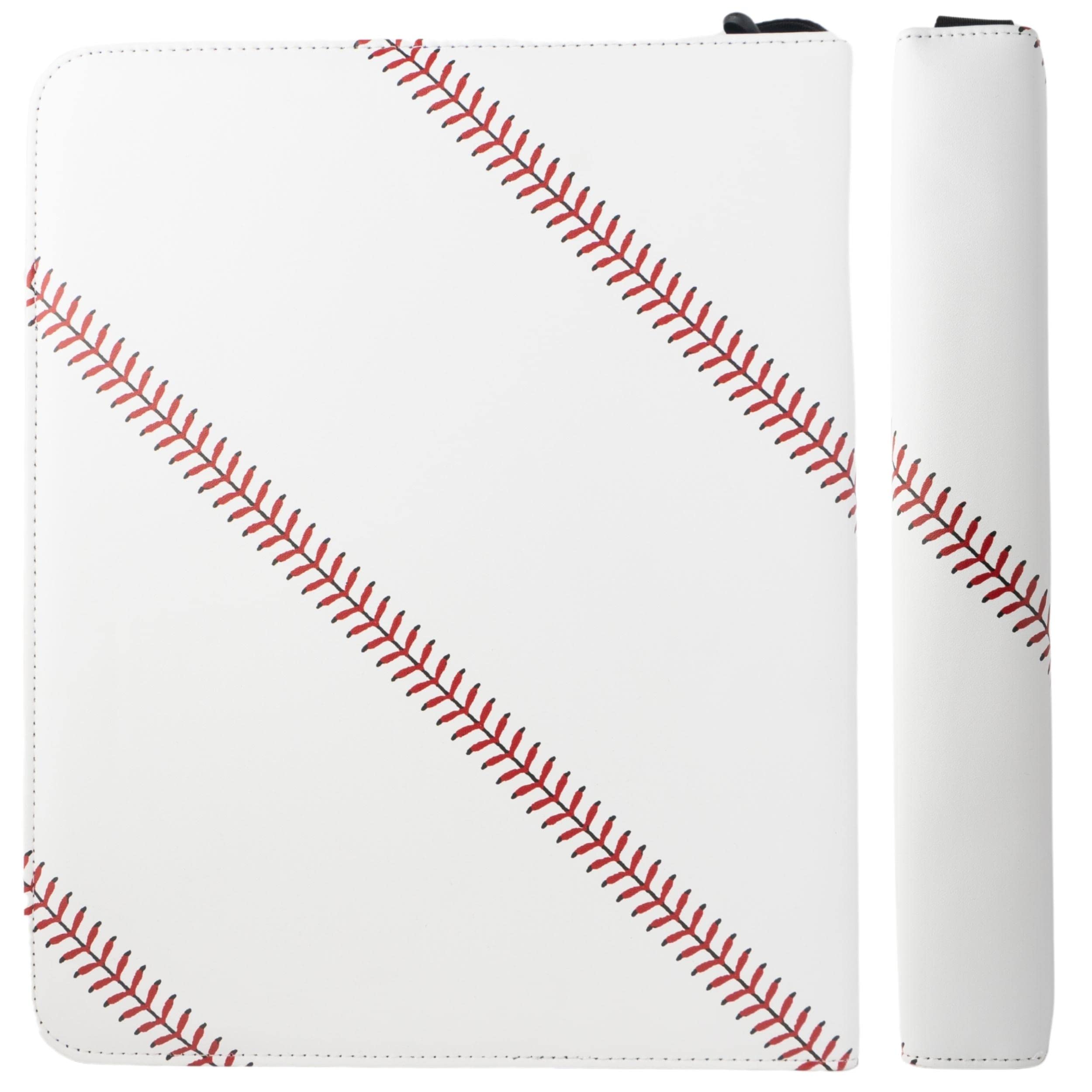 720 Baseball Card Binder for Trading Cards: Includes 40 Double Sided Pages with Pockets 9 Cards Per Side (18 Page),3-Ring Album Sports or Collection Storage (HD-PU06)