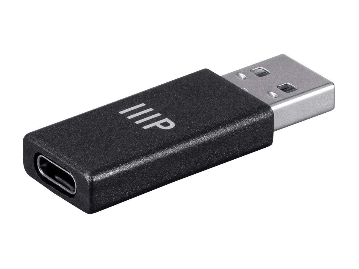 Monoprice USB-C Female to USB-A Male 3.1 Gen 2 Adapter - Up to 10Gbps Data Transfer speeds Through a Compatible Connection