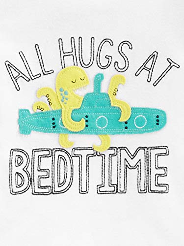 Simple Joys by Carter's Boys' 6-Piece Snug Fit Cotton Pajama Set, Multicolor/Bear/Dragon/Octopus/Stripe