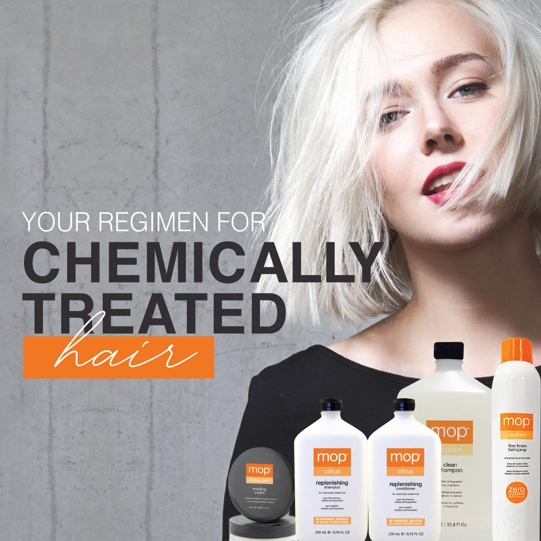 MOP - Replenishing Shampoo for Chemically Treated Hair - Citrus, 8.45 fl oz