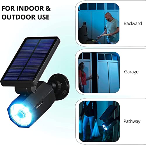 Bell+Howell Bionic Spotlight Original LED Solar Outdoor Lights with Motion Sensor Super Bright Outdoor Solar Lights Waterproof Landscape Lighting for Yard, Garden Outdoor Lighting As Seen On TV