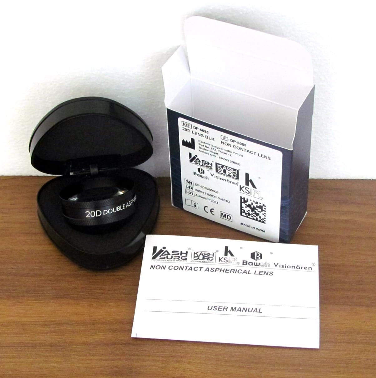 Bawsh 20D Indirect Ophthalmic Lens – Black