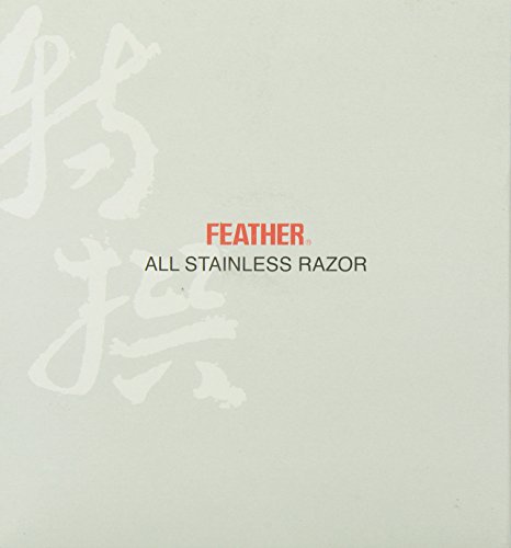 Feather Stainless Steel Double Edge Razor AS D2