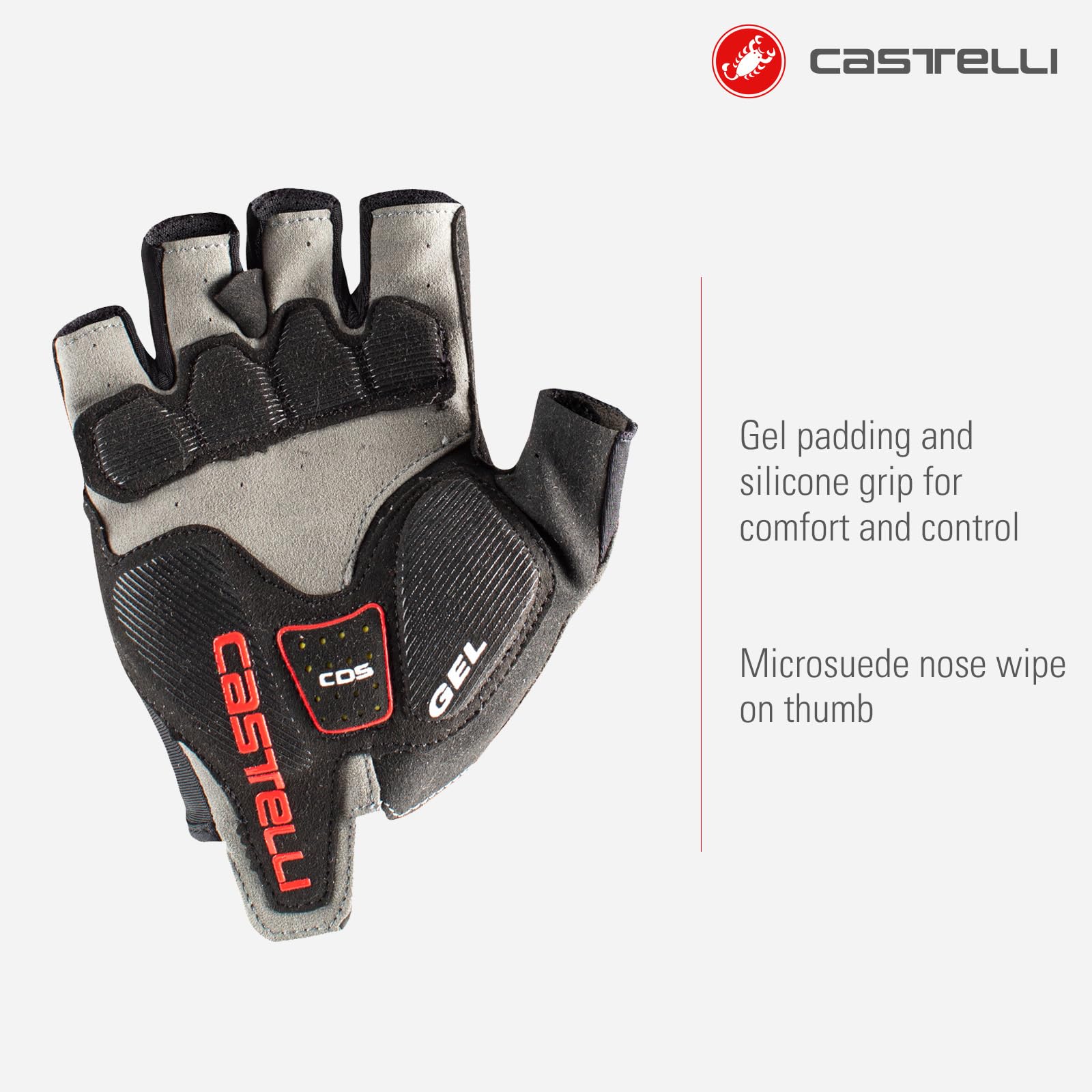 Castelli Men's Arenberg Gel 2 Glove for Road and Gravel Biking l Cycling - Savile Blue - X-Large
