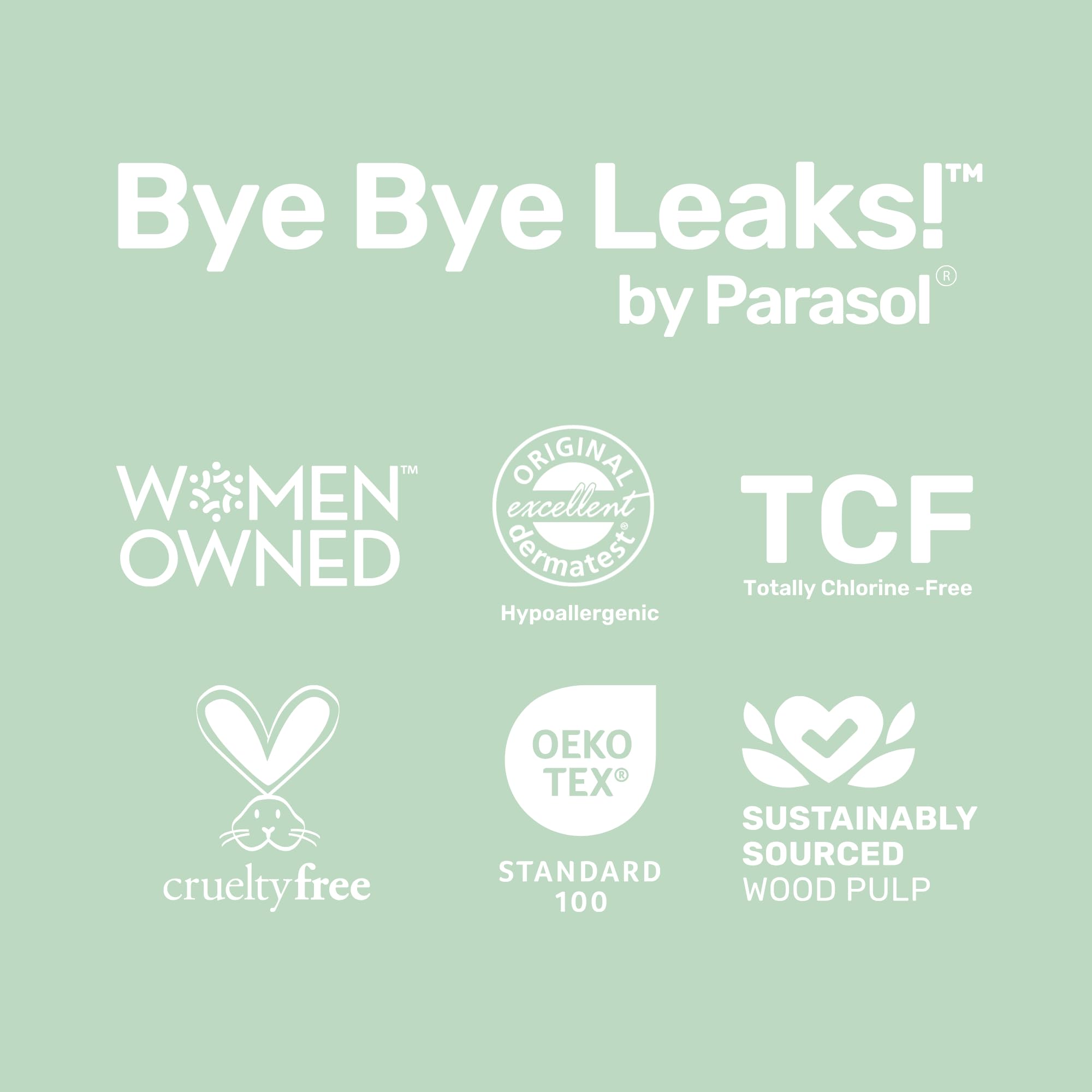 Parasol Clear+Dry™ Diaper Pants | Natural Training Diaper | Pure Ingredients, Water Based Ink, Non-Woven Fabric with Dermatest Excellent Seal | Rash Protection Diaper Set, Size 5 (26+ lbs.) 96 Count