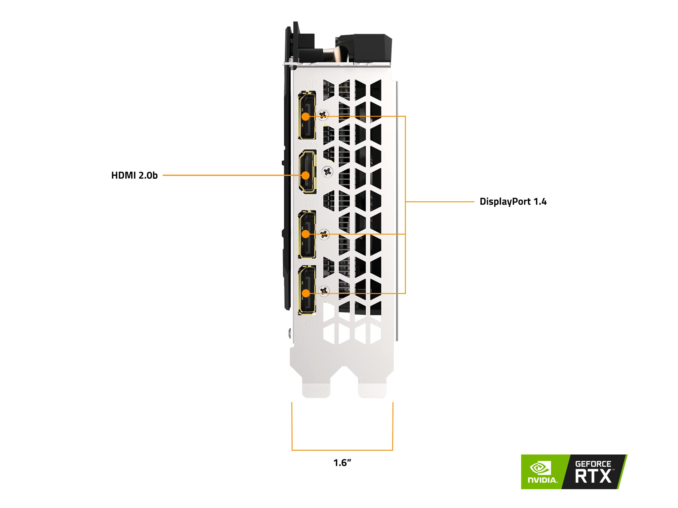 Gigabyte GeForce RTX 2060 D6 6G (rev. 2.0) Graphics Card, 2X WINDFORCE Fans, 6GB 192-Bit GDDR6, GV-N2060D6-6GD REV2.0 Video Card