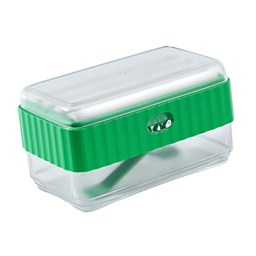 Airshi Tray, Plastic Multifunctional Lathering Box for Hotel (Green)