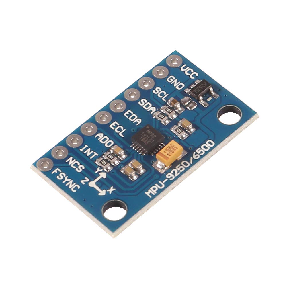 ACEIRMC MPU9250 299DOF 9-Axis 9 DOF 16 Bit Gyroscope Acceleration Magnetic Sensor 9-Axis Attitude +Gyro+Accelerator+Compass Magnetic Field Sensor Module IIC/SPI for Arduino GY-9250