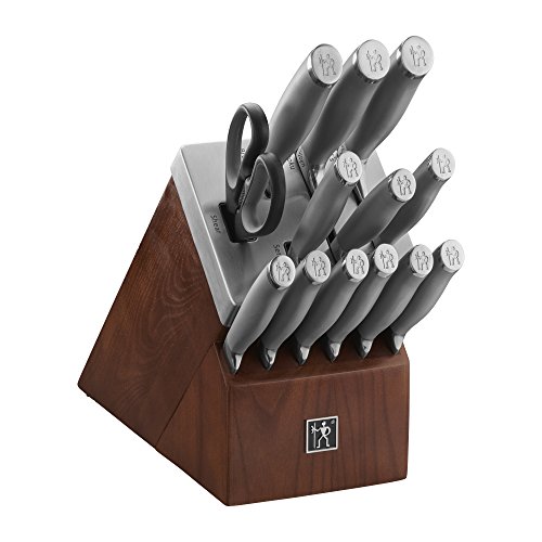 HENCKELS Modernist Razor-Sharp 14-Piece Self-Sharpening Knife Set, Chef Knife, Paring Knife, Bread Knife, Steak Knife, German Engineered Informed by 100+ Years of Mastery