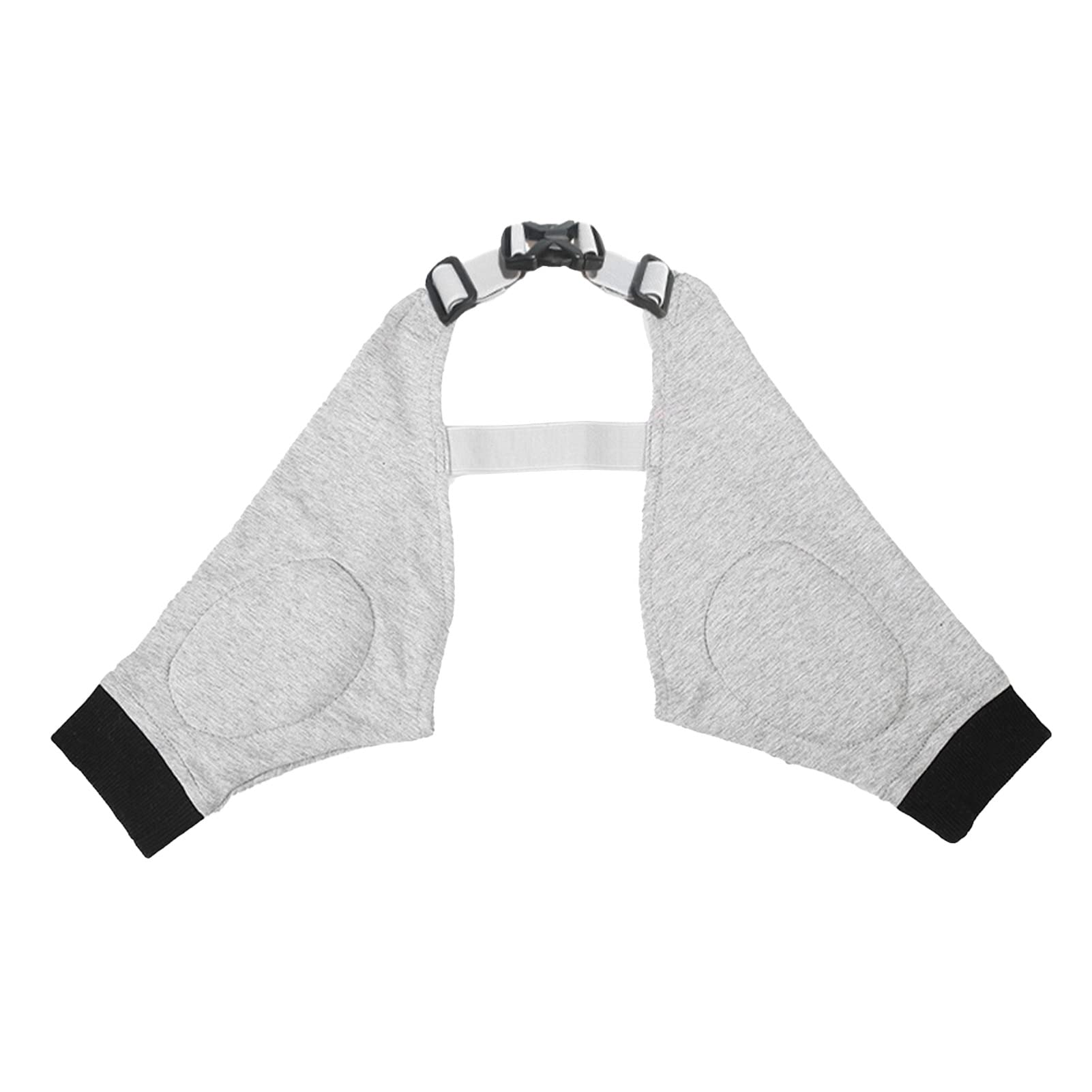 Adjustable Dog Elbow Protector Soft Breathable Stable Support for Injury, Front Legs Sleeve for Dog Recovery (S)