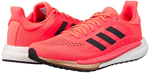 Adidas Solar Glide 3 Womens Running Trainers Sneakers (UK 8.5 US 10 EU 42 2/3, red White Black FV7258)