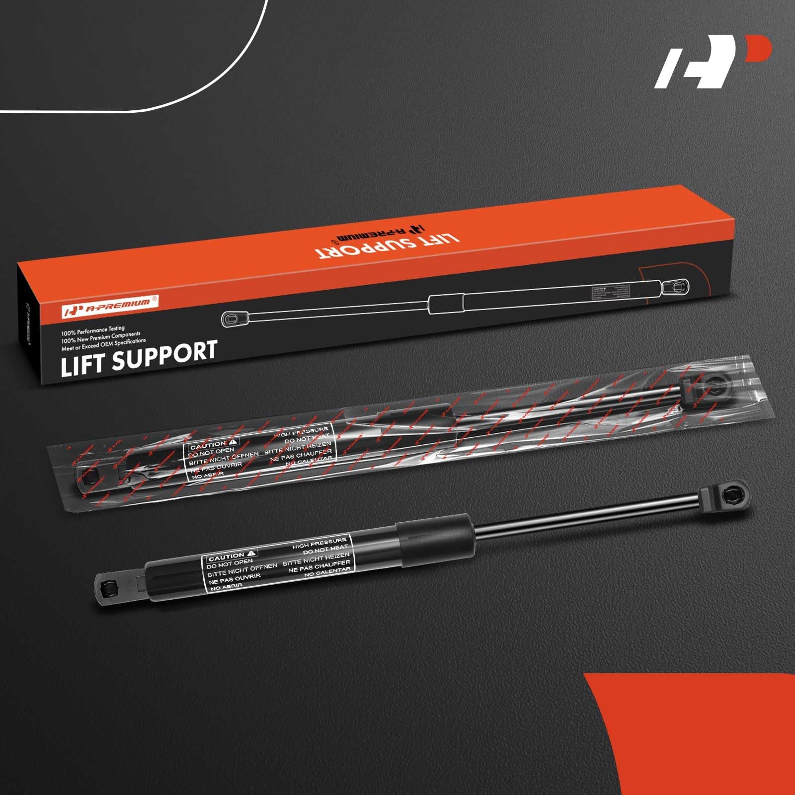 A-Premium Hood Lift Supports Shock Struts Replacement for Ford Crown Victoria Grand Marquis 1998-2011 2-PC