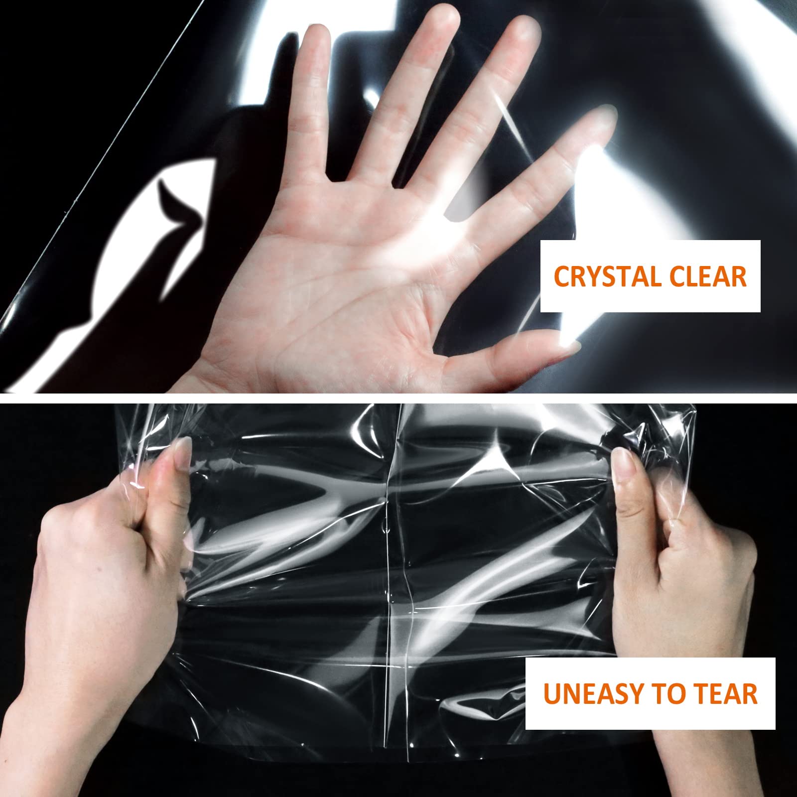 50PCS 12" Vinyl- LP Record Outer Sleeves, Durable & Wrinkle Free, High Clarity, Archival Quality Polypropylene, 3 mil Thick, 12.75" x 12.75"