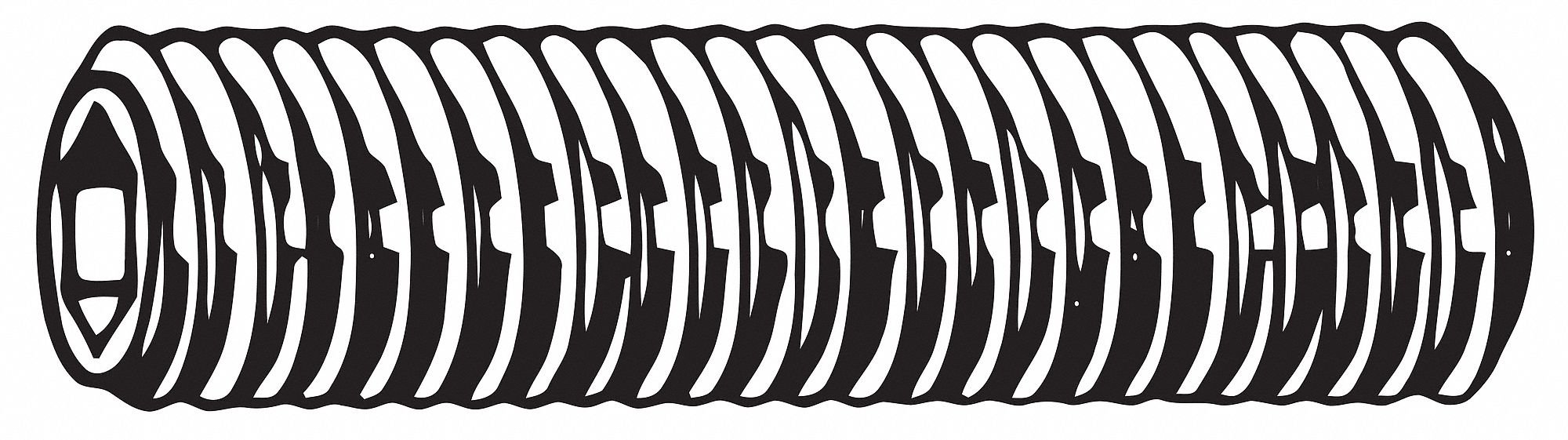 Socket Set Screw, Flat, 10-24x3/16, PK100