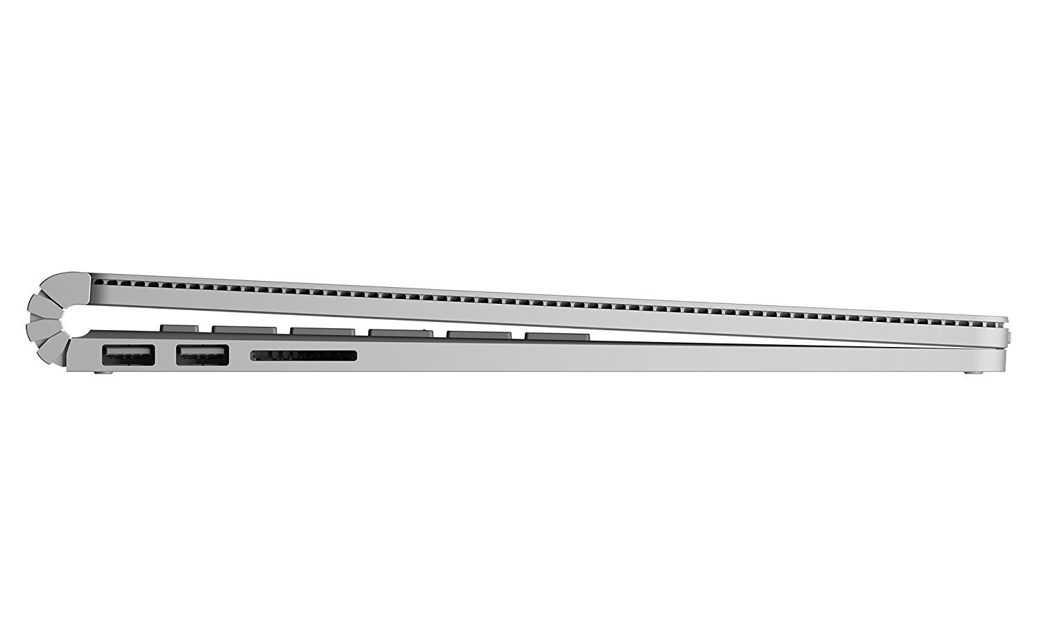 Microsoft Surface Book PA9-00001 13.5-Inch Multi-Touch 2-in-1 Notebook (Intel Core i7-6600U Dual-Core, 16GB RAM, 1 TB Hard Drive,Windows 10 Pro), Silver (Renewed)