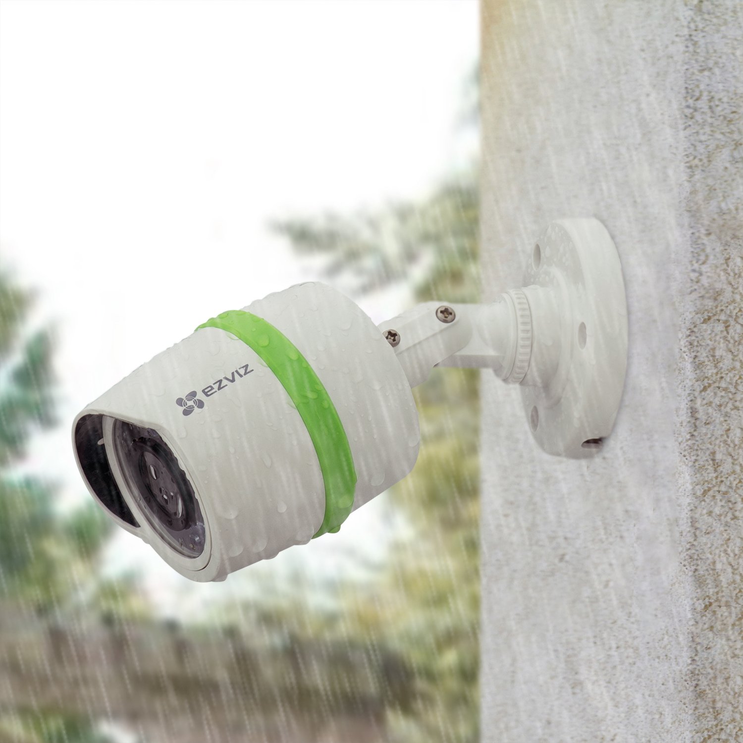 EZVIZ 1080p Single Bullet Camera for Home Security System with 60ft Network Cable
