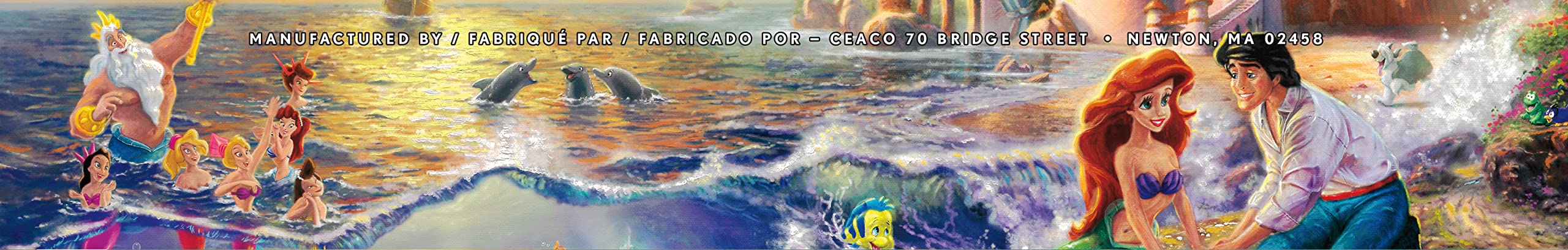 Ceaco - Thomas Kinkade - Disney Dreams Collection - The Little Mermaid - 2000 Piece Jigsaw Puzzle