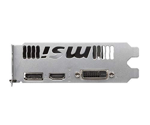 MSI 4GB NVIDIA GeForce GTX 1050 TI OC GDDR5 DVI/HDMI/DisplayPort PCI-Express Video Card
