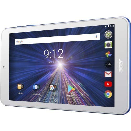 Acer 8" Iconia One 8 B1-870-K028 Tablet 1GB DDR3L SDRAM MediaTek Cortex A35 MT8167B Quad-core 1.3GHz 16GB Android 7.0 Nougat Model NT.LEUAA.002,Blue / White (Renewed)