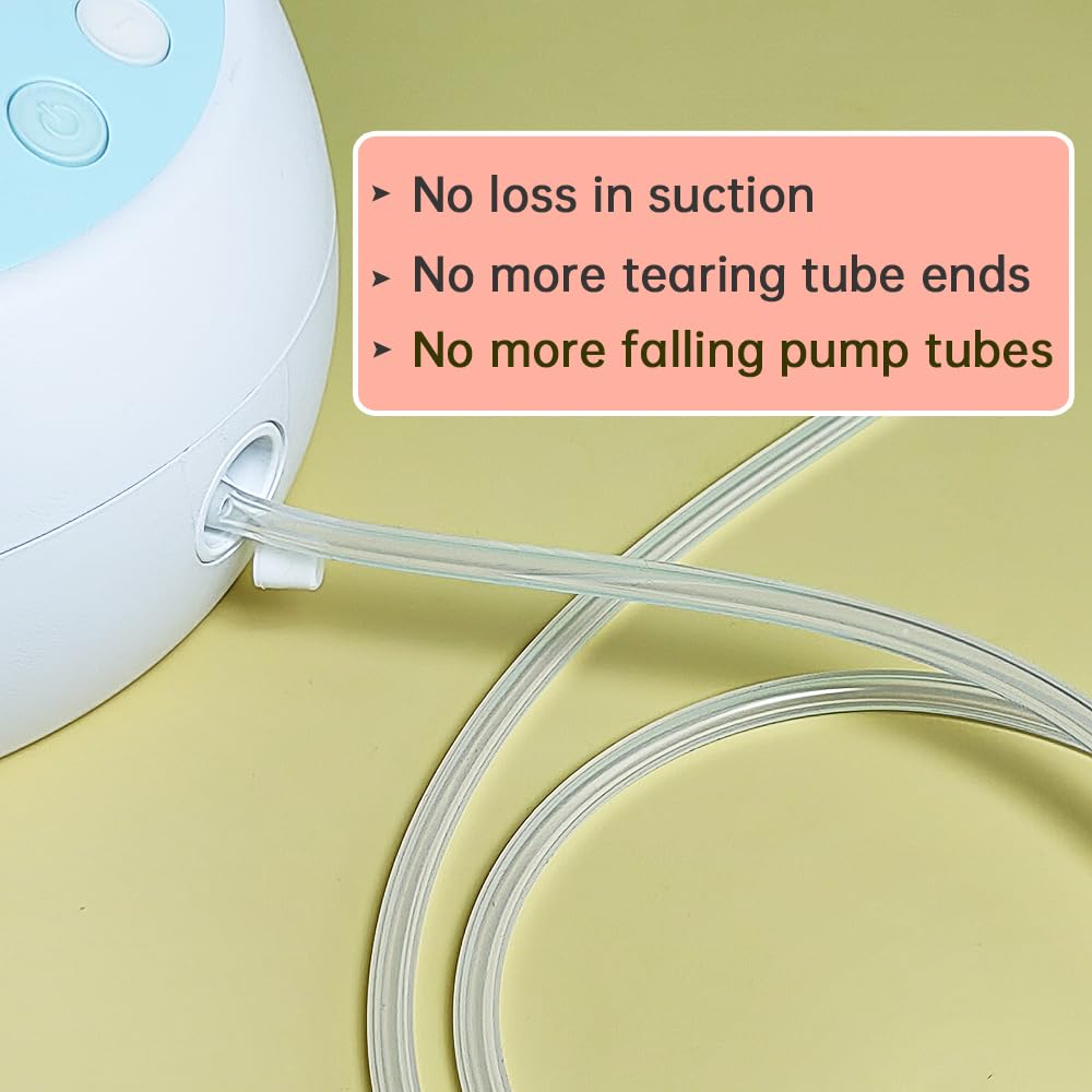Replacement Tubing for Spectra S2 Spectra S1 Spectra 9 Plus, BPA Free Replace Spectra Tubing Avent/Ameda Tubing Made by PumpMom(Not Original Accessories)