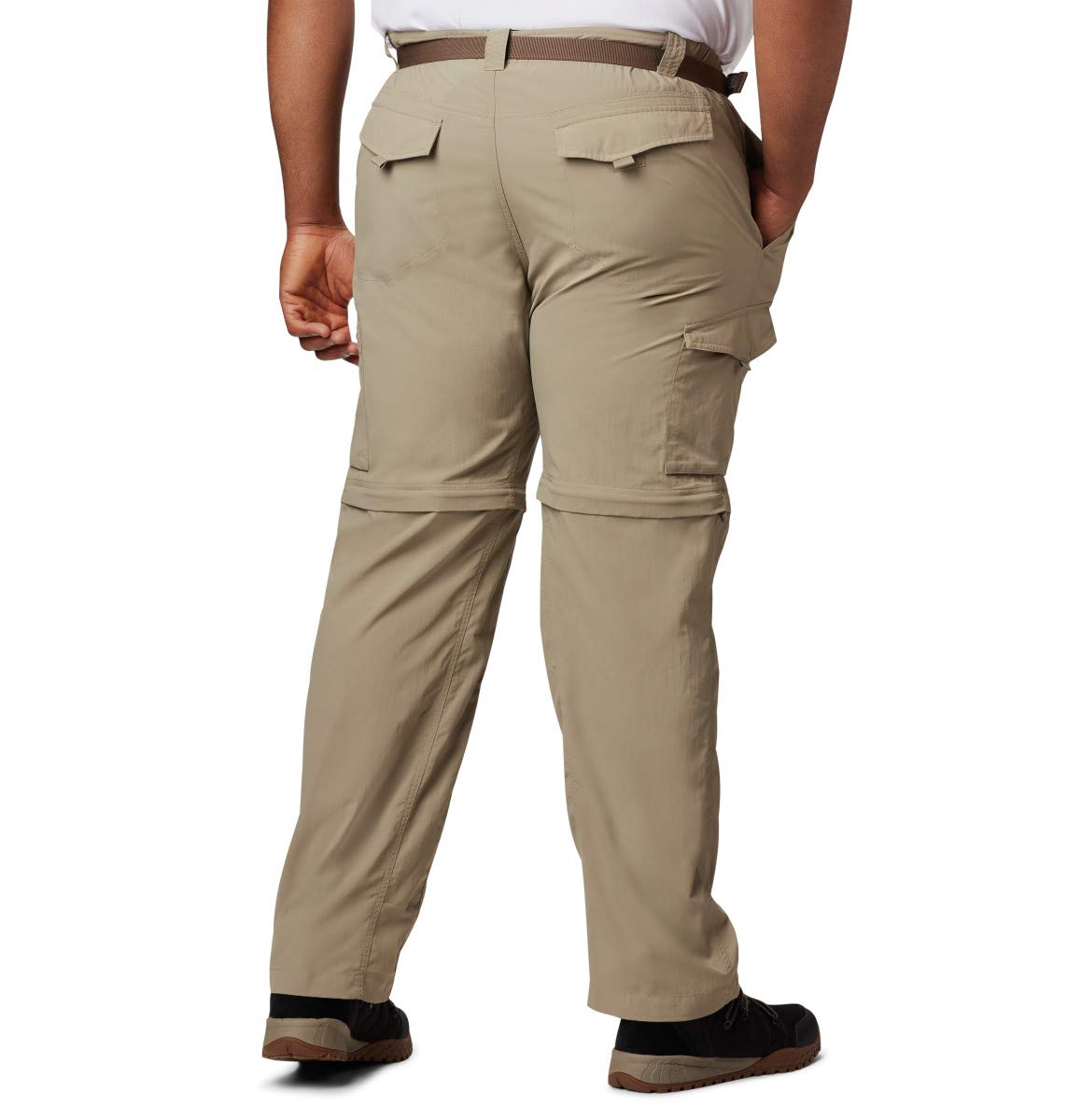Columbia Mens Ridge Silver Ridge Convertible Pant, Tusk, 34W x 30L US