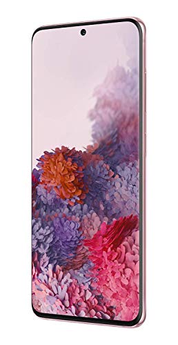 Straight Talk Samsung Galaxy S20 5G 125GB SM-G981UZIAXAA Cloud Pink CDMA Sim Kit Installed Plus a LK Pre-Installed Screen Protector Plus A Samsung Wireless Charger Bundle