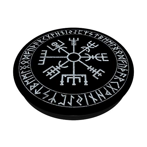 Vegvisir Viking Kompass Odin Wotan Norse Mythology Krieger PopSockets Grip and Stand for Phones and Tablets