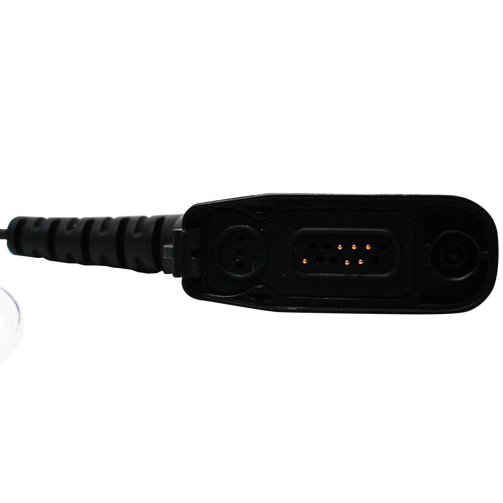 FBI Earpiece with Push to Talk (PTT) Microphone Replacement for Motorola - Compatible with Motorola APX 6000, Motorola APX 7000, Motorola XPR 6550, Motorola XPR 7550, Motorola APX 4000