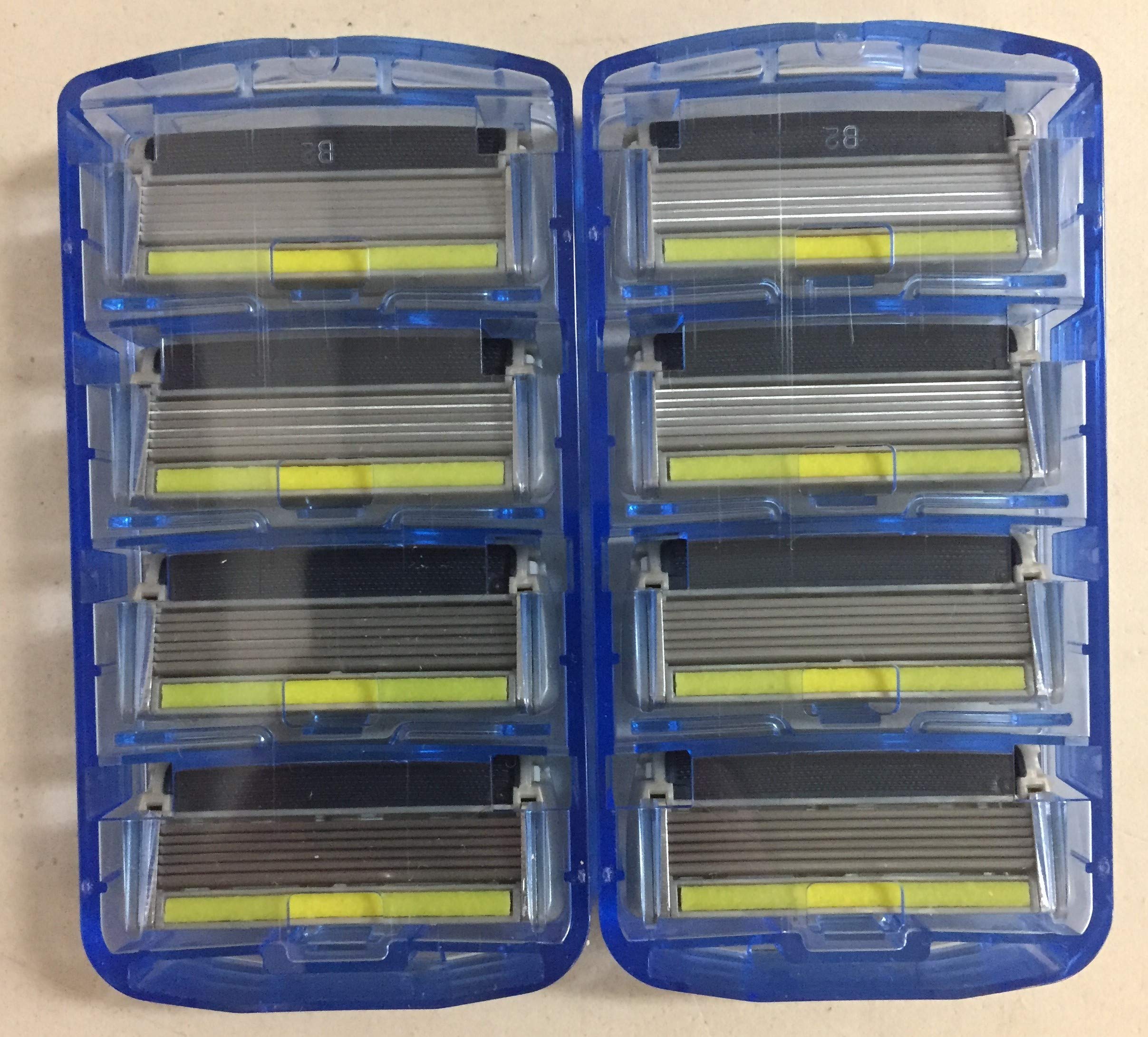 8 Brand New 6-Blade Razors Fits Dorco & Dollar Shave Club