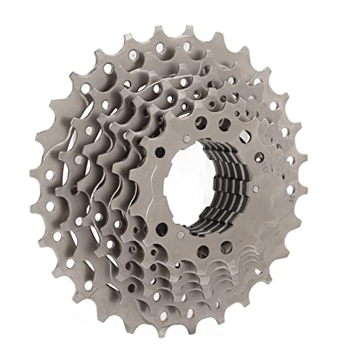 8 Speed 11‑28T Cassette, 8 Speed Flywheel Smoother Shifting Nickel Steel for Road Bike