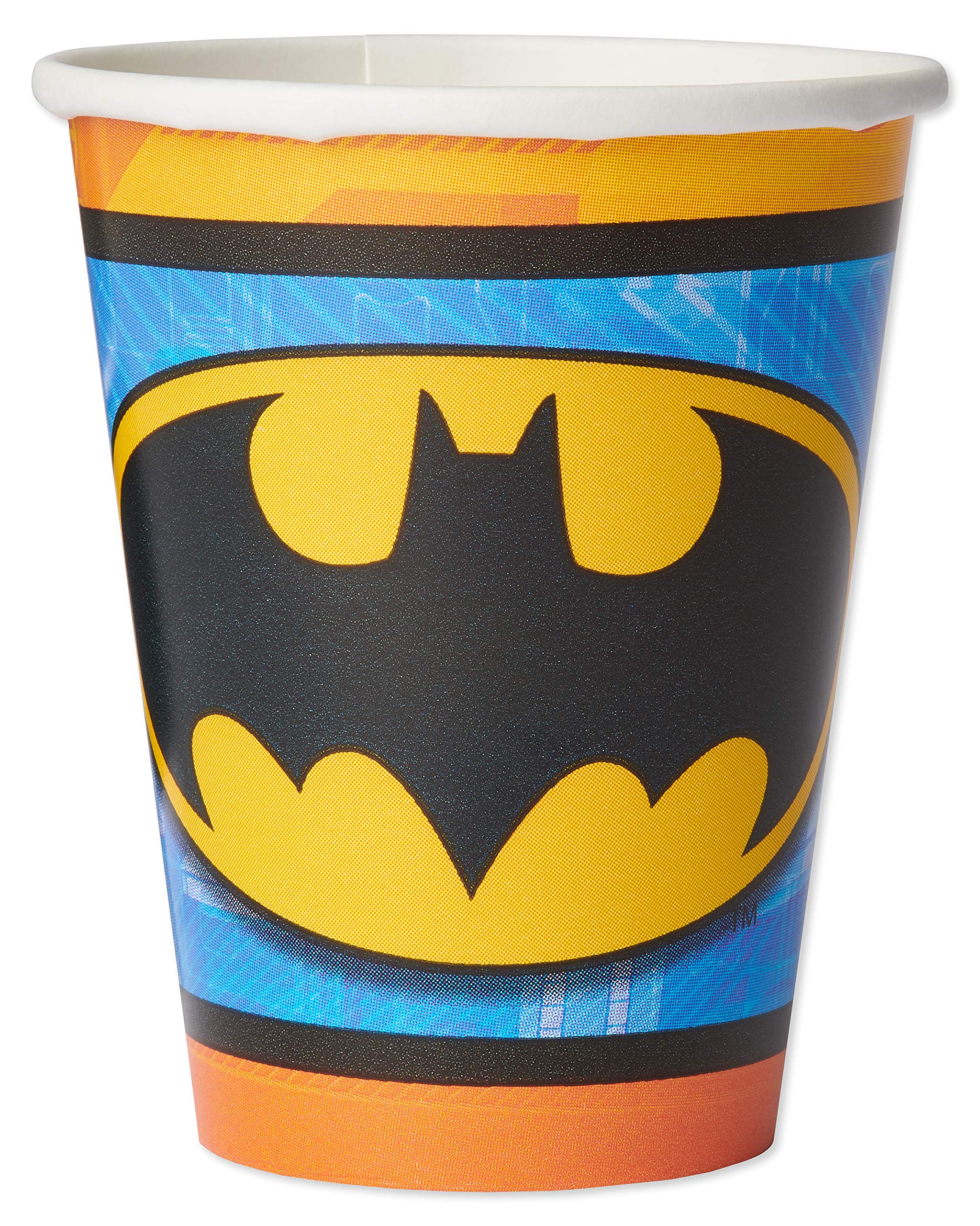 American Greetings Batman Party Supplies, 9 oz. Paper Cups (32-Count)