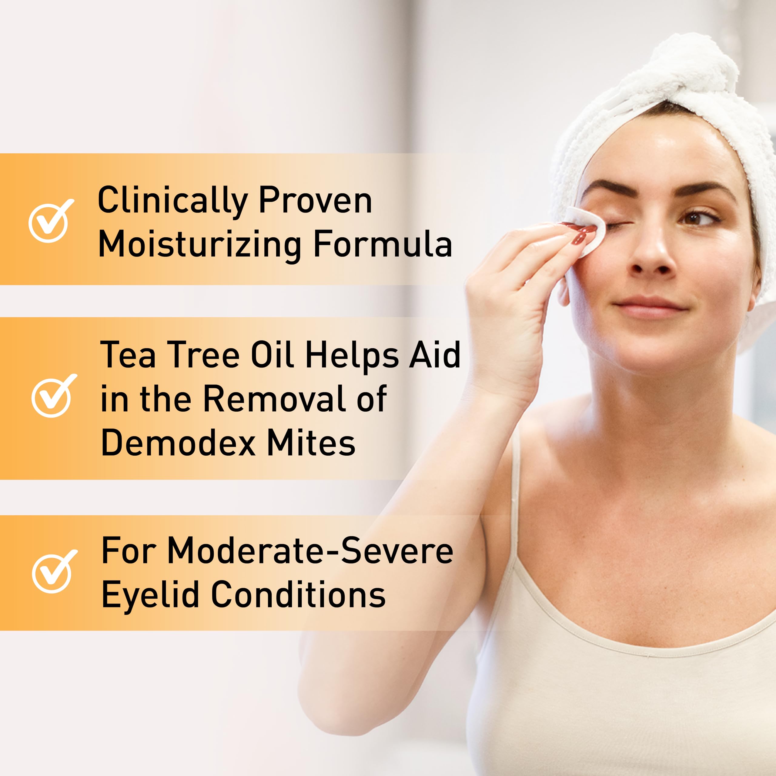 OCUSOFT LID SCRUB OUST CLEANSER PADS - 30/CTN