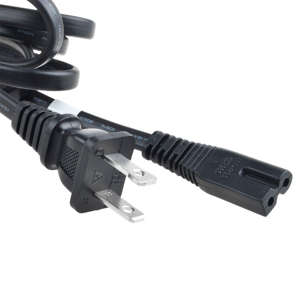 SLLEA AC in Power Cord Cable Outlet Plug for DYNEX DX-22LD150A11 LCD TV DVD Combo Television (Note: NOT fit DX-22L150A11)