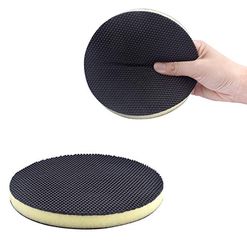 JIANFA Clay Bar Pad 6" Fine Grade Clay Pad for Polisher Clay Disc Clay Bar Wipe Foam Pad DA Polisher Pad for Car Detailing, Novel Detailing Tool…