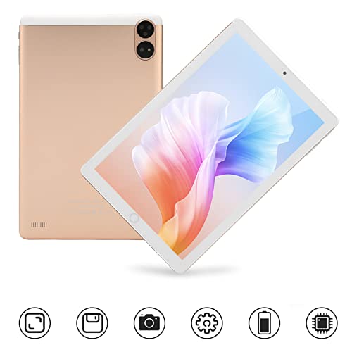 Acogedor 10.1 Inch Tablet, Quad Core 4GB RAM 64GB ROM, Support 3G Calls, Dual Card Dual Standby, 1280x800 Resolution LCD Screen, 5500mAh Battery