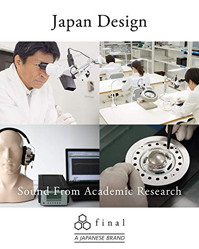 Final E5000 High Resolution Sound Isolating In-Ear Headphones Earphones