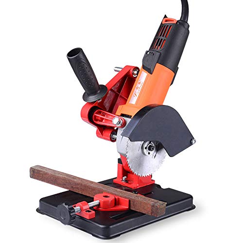 Angle Grinder Stand Grinder Holder Cutter Support Aluminum bracket iron base100-115-125 angle grinder cutting (4in-4.5in-5in)