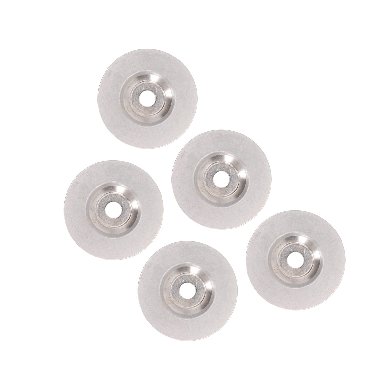 5Pcs Diamond Grinding Cup Wheel,Vacuum Brazed Grinding Disc for Granite Marble Iron Steel Masonry 800 Grit 4in