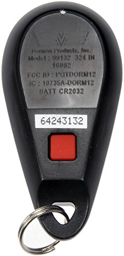 Dorman 99132 Keyless Entry Remote 4 Button Compatible with Select Subaru Models