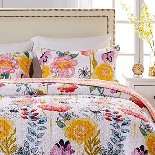 Greenland Home Watercolor Dream Sham-Multi, Standard 20x26 inches, White