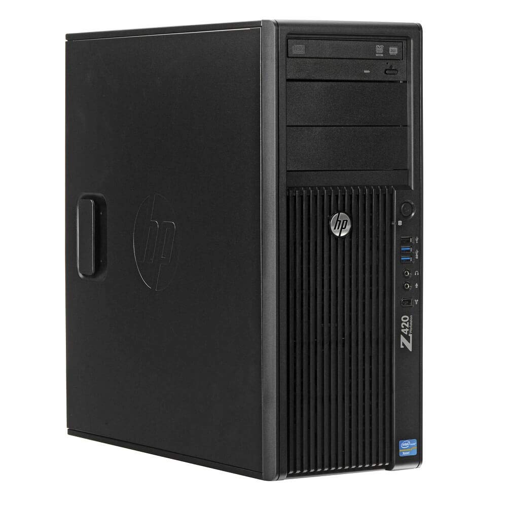 HP Z420 Workstation E5-1650 V2 Six Core 3.5Ghz 32GB 1TB SSD K4000 Win 10 (Renewed)