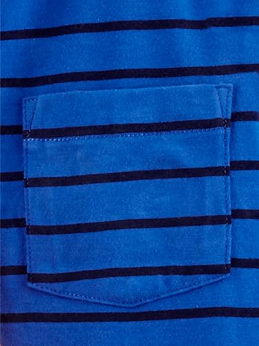 Simple Joys by Carter's Baby Boys' 3-Pack Short-Sleeve Tee Shirts, Orange/Blue/Red, 2T
