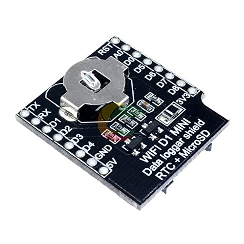 5pcs Micro SD for Wemos D1 Mini Real Time Clock Data Log Logger Shield + RTC DS1307 Clock for Arduino/Raspberry