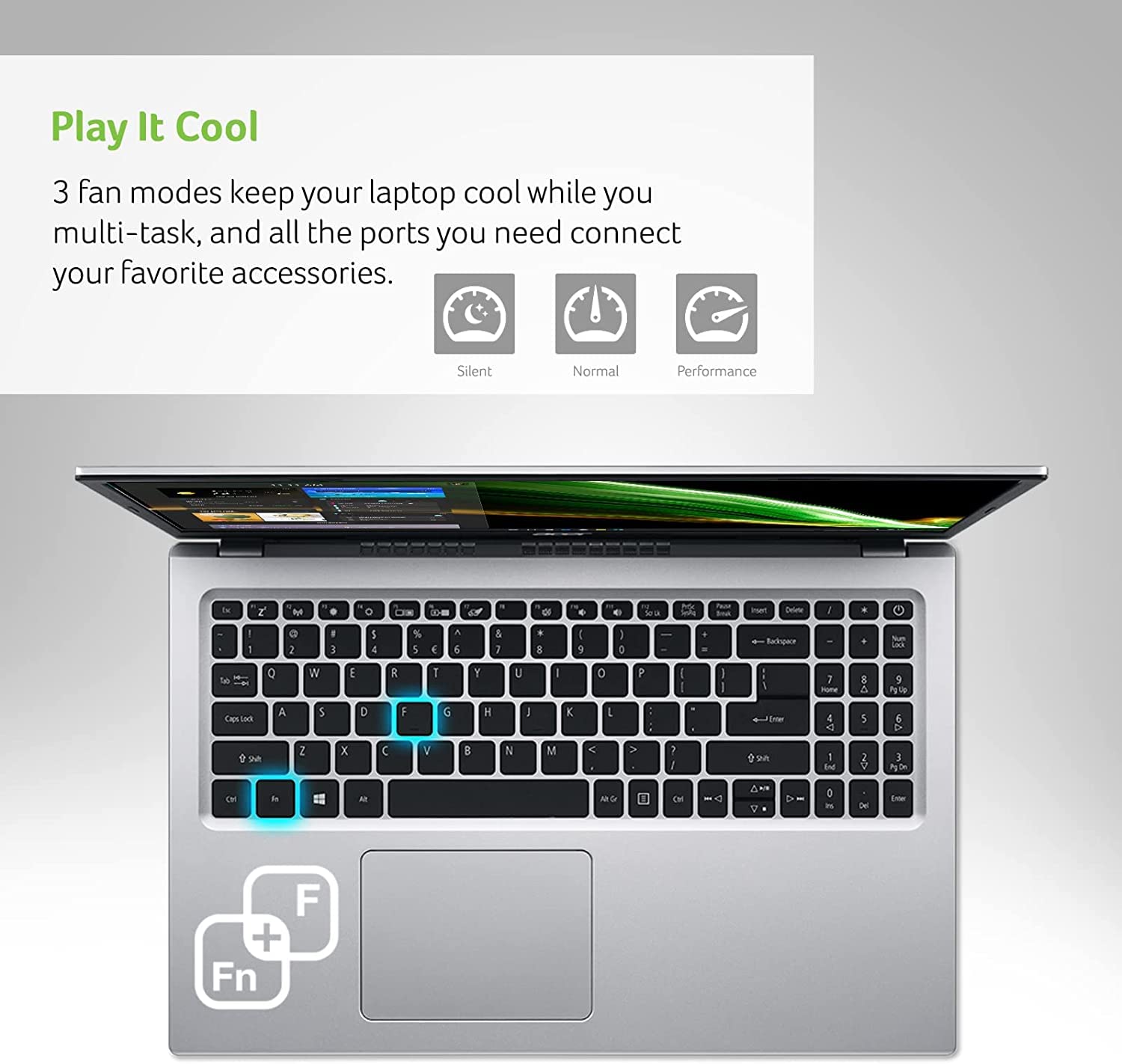 acer Aspire 5 15.6" FHD IPS Laptop for Student & Business, 11th Gen Intel i3-1115G4 Upto 4.1GHz (Beat i5-1035G4), WiFi 6, Amazon Alexa, Windows 11 S(20GB|1TB SSD)