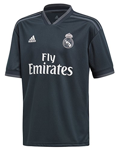 adidas World Cup Soccer Real Madrid Soccer Youth Real Madrid Away Jersey, X-Large, Tech Onix