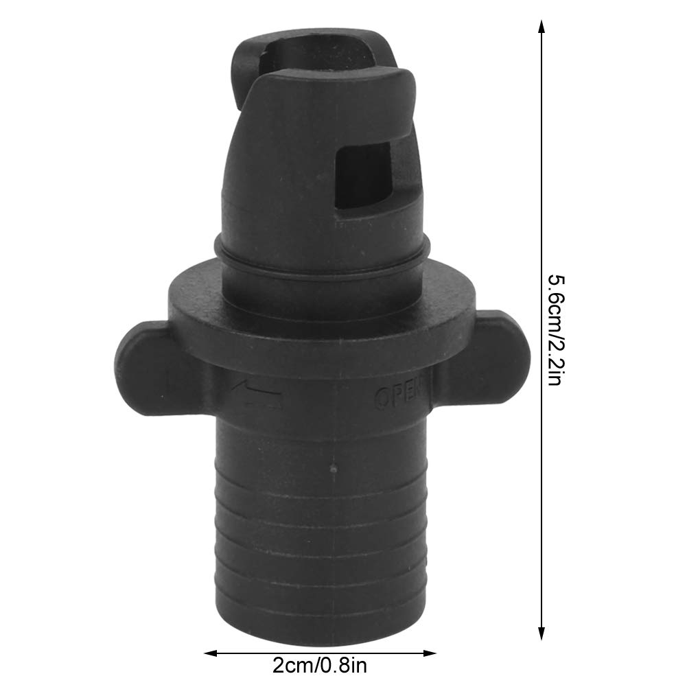 Air Valve Adapter, Leakproof Kayak Air Valve Connector Inflatable Boat Air Valve Adaptor Pump Adapter Inflation Surfboard Accessory