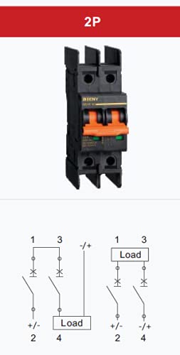 600V DC 63A Isolator Switch for Solar or Other DC Applications