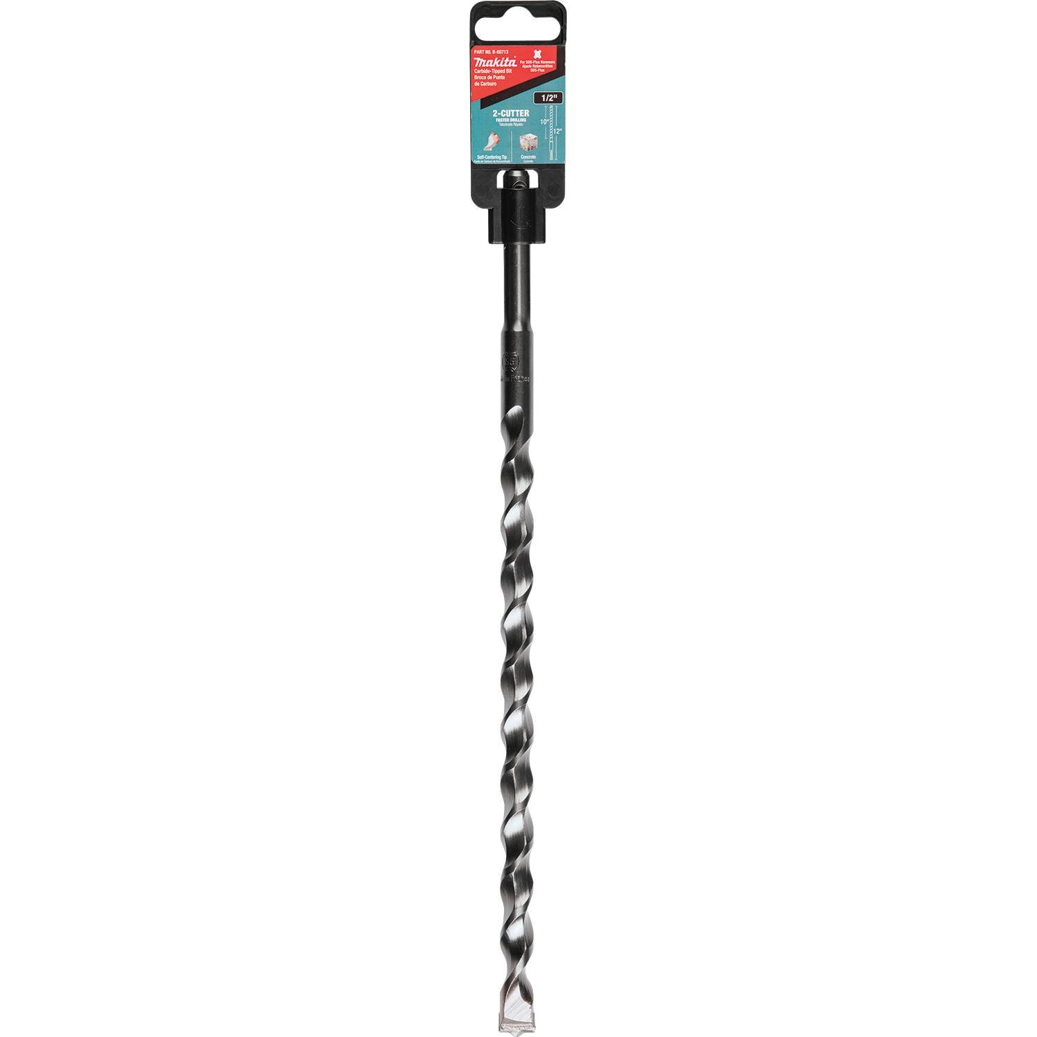 Makita B-60713 1/2" x 12" SDS-Plus Bit, 2-Cutter